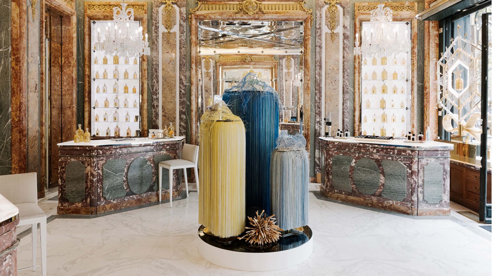 Guerlain’s flagship Paris boutique becomes a stage for female art ...