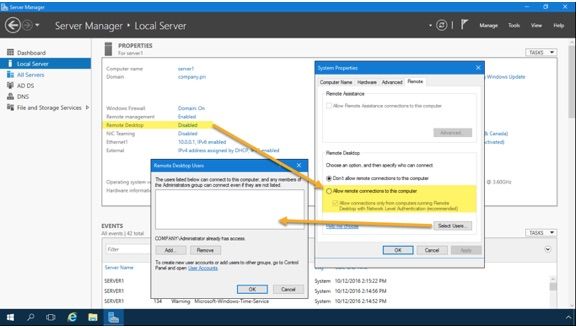 How to Enable Remote Desktop in Windows Server 2016 | Tom's Hardware