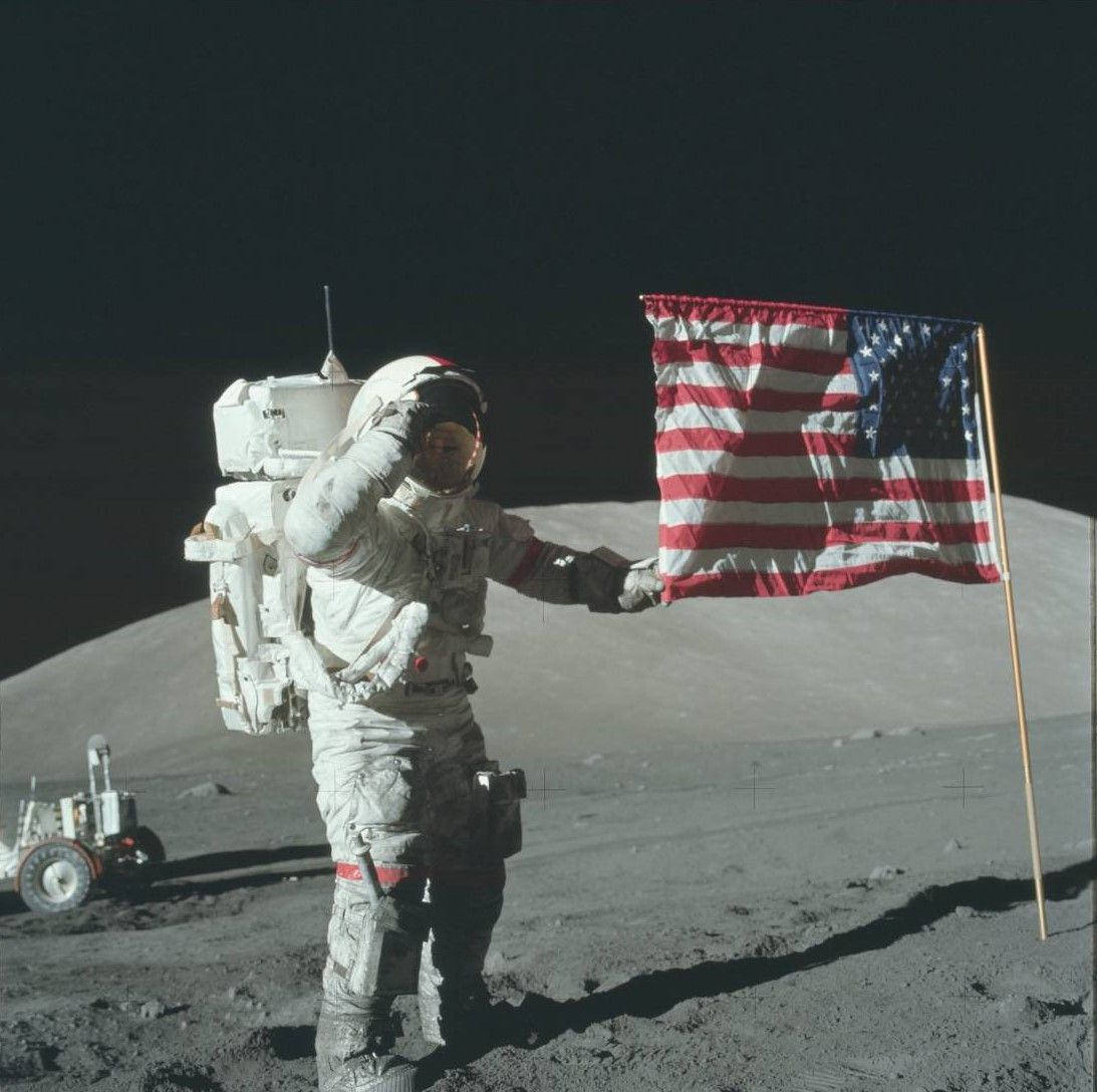 What happened to the flags Apollo astronauts left on the moon? | Space