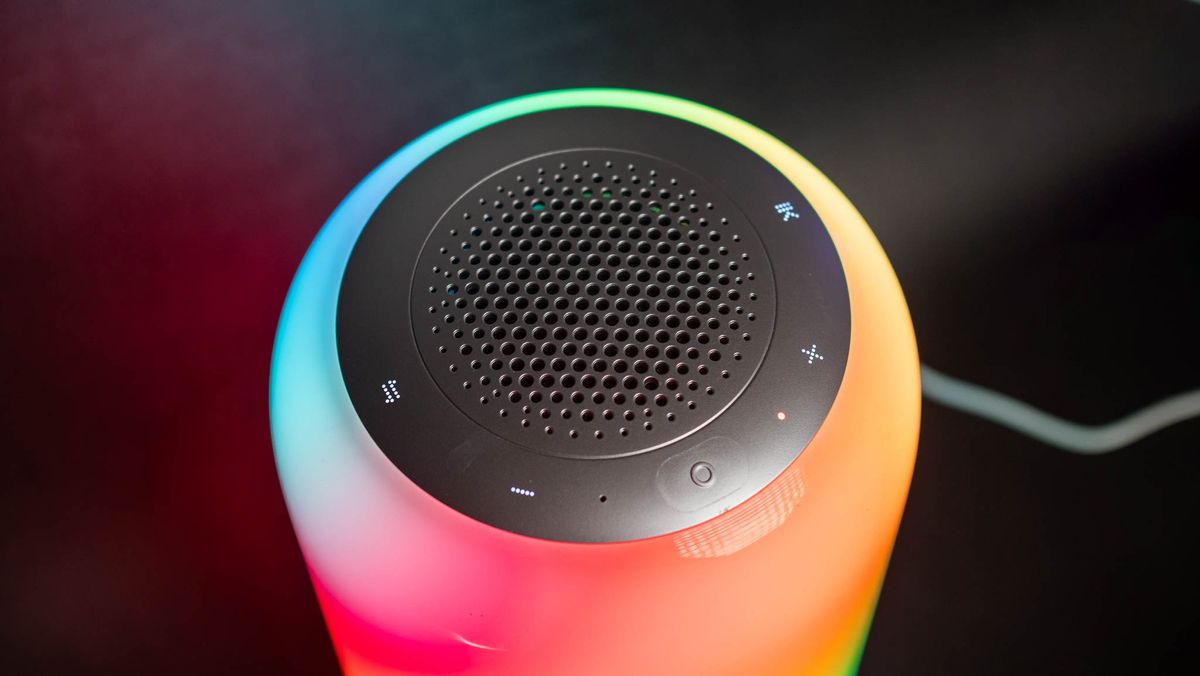 Govee made a portable table lamp with a built-in JBL speaker, and it's ...