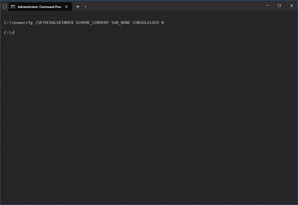 Disable Password After Resuming From Sleep On Windows 10 Windows Central