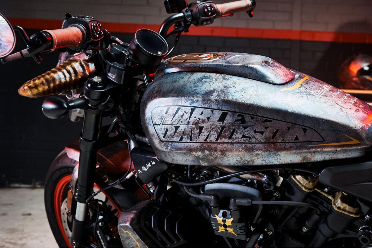 This Doom themed Harley Davidson is the most metal game collab I've ...