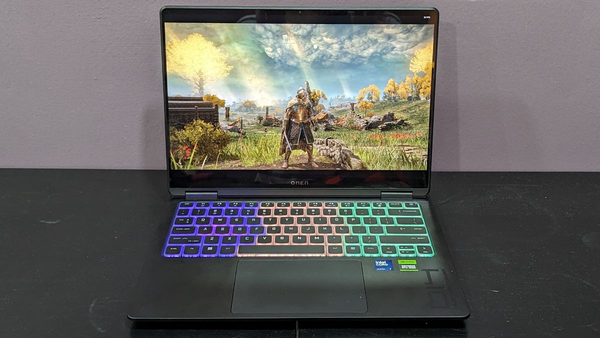 HP Omen Transcend 14 review: Beautiful, but just fine for gaming ...