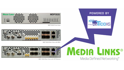 Media Links Offers JPEG-XS Support in IP Media Gateway | TV Tech