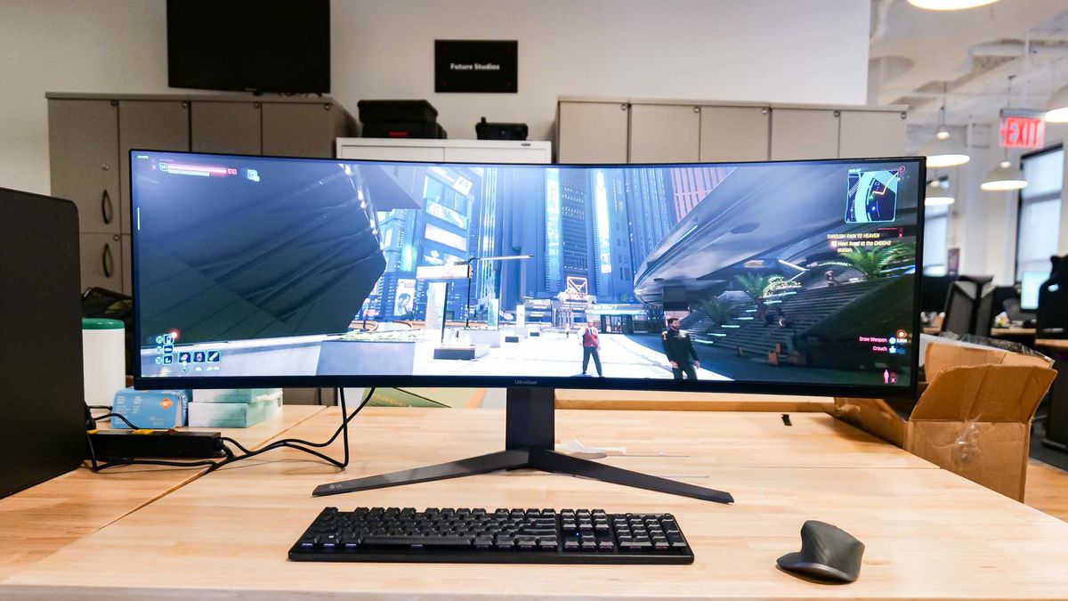 LG UltraGear 45GR75DC review: a near-perfect gaming monitor | Tom's Guide