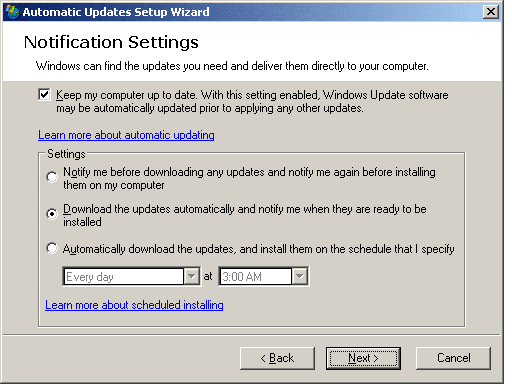 Windows Basic Settings, Continued - Your Own Server Part 2: Windows Server 2003 Installation ...