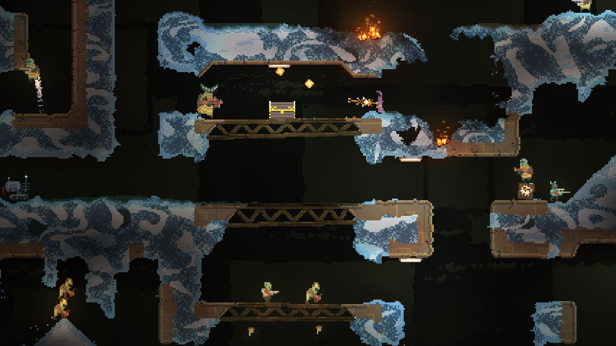 See a world built from 'physically simulated' pixels in Noita's lovely ...