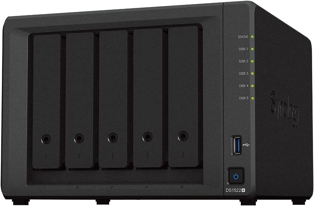 Synology DiskStation DS1522+ review: The best five-bay NAS you should ...