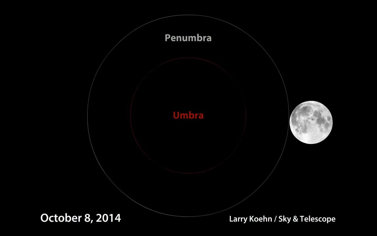 Total Lunar Eclipse of Oct. 8, 2014: Sky Maps and Guides: Page 2 | Space