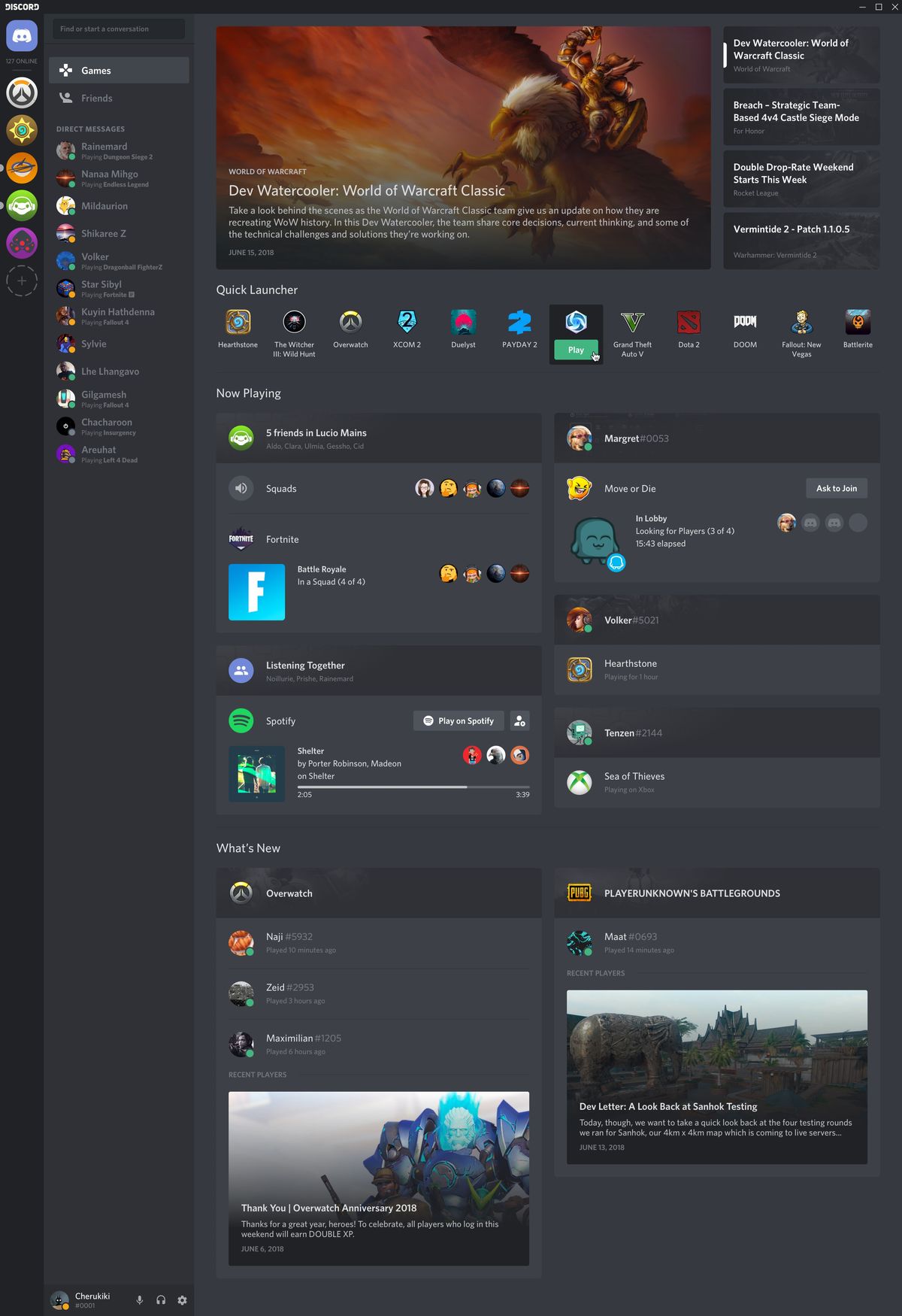 Discord adds a new, Steam-like Games Tab hub | PC Gamer