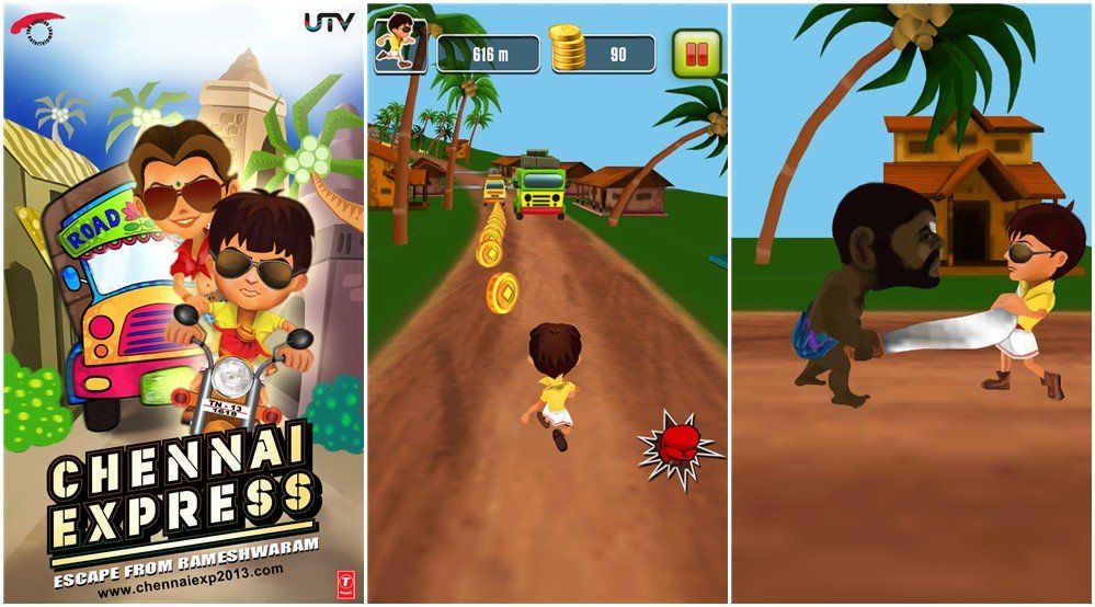 Official Chennai Express game arrives on Windows Phone; Temple Run with ...