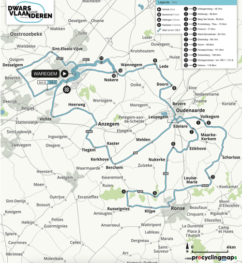 Paris-Roubaix 2024 route | Cyclingnews