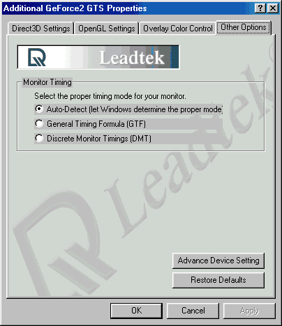 Leadtek WFGF2 Software Driver - NVIDIA GeForce2 GTS Battle Royal | Tom ...