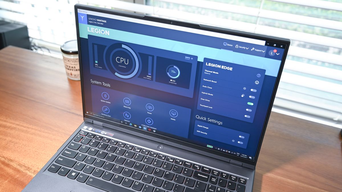 Lenovo Legion 5 Pro review: AMD and Nvidia in harmony | Laptop Mag