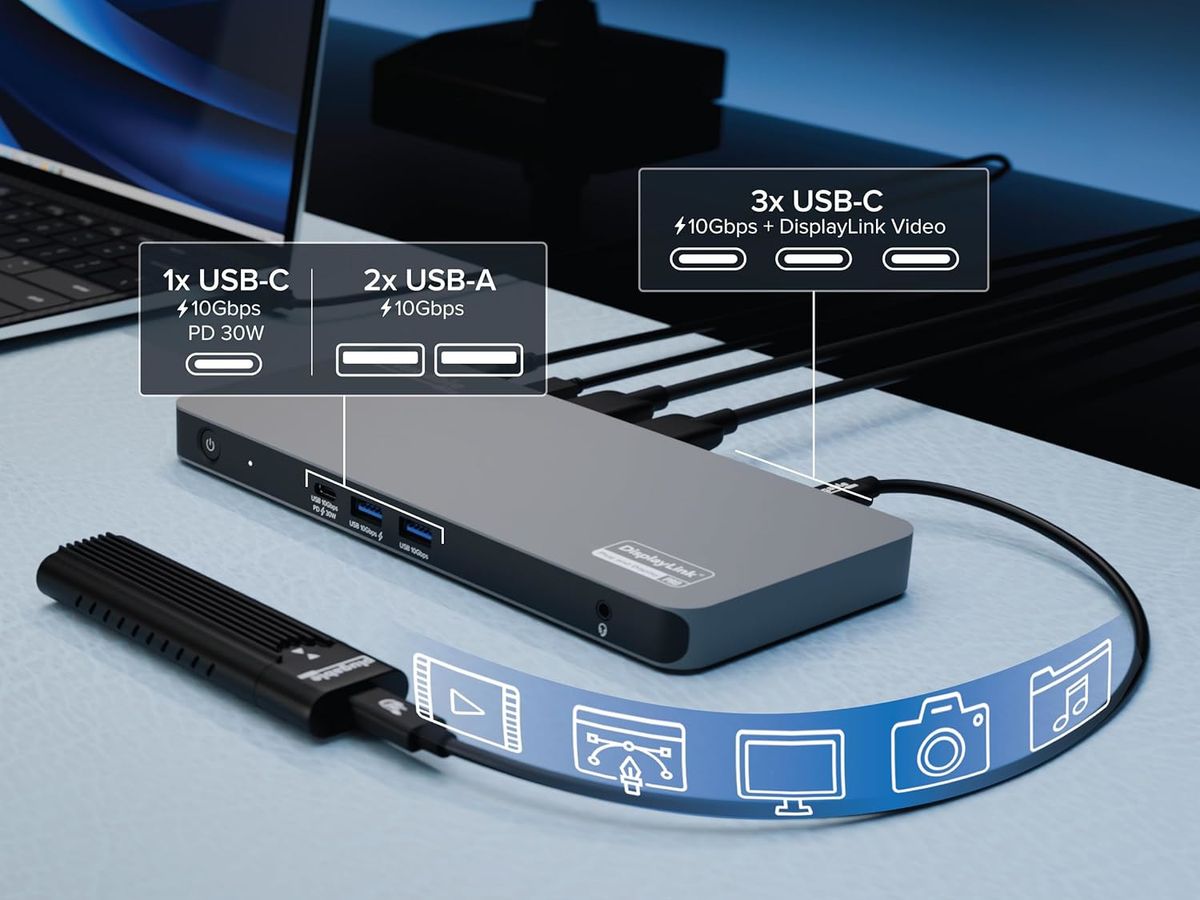 Plugable just launched the most impressive USB-C dock I've seen ...