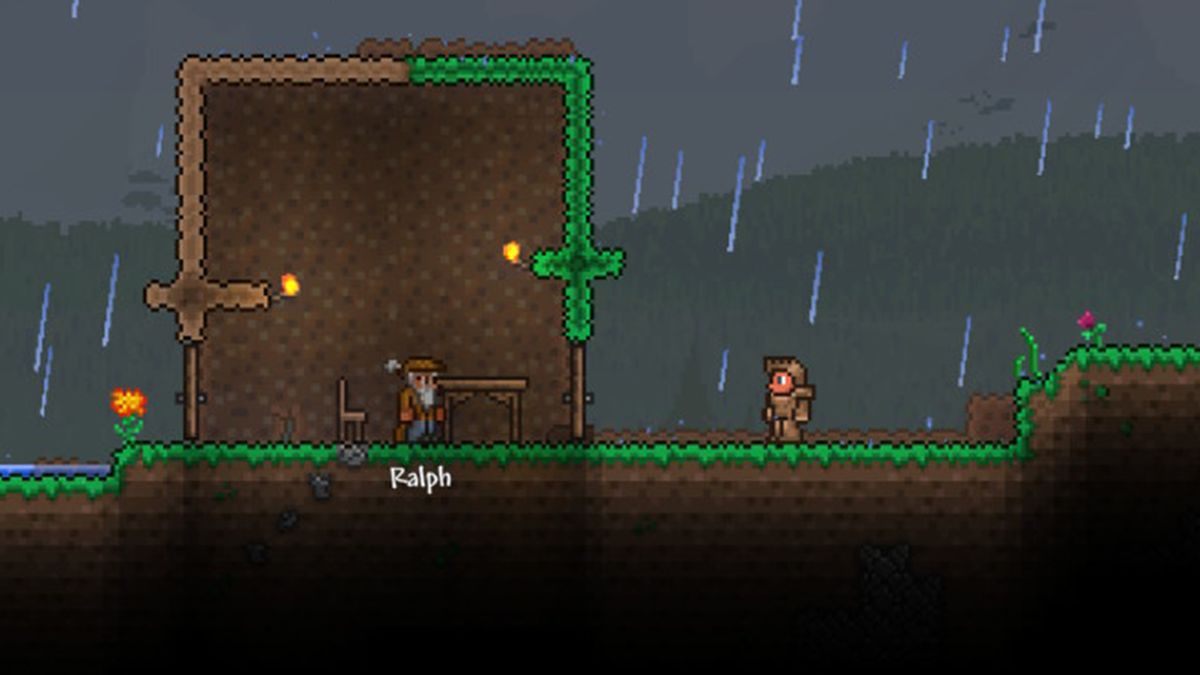 How to build a Terraria House and keep your NPCs safe from Demon Eyes ...