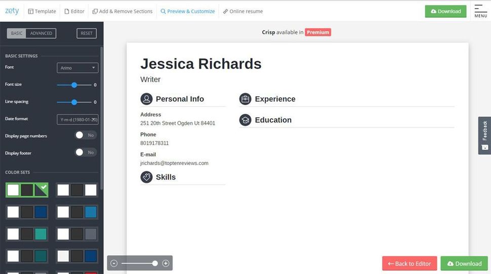 Zety Review | Top Ten Reviews