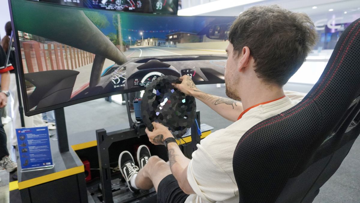 Exclusive: I tested a top-secret sim racing rig that feels high-end ...