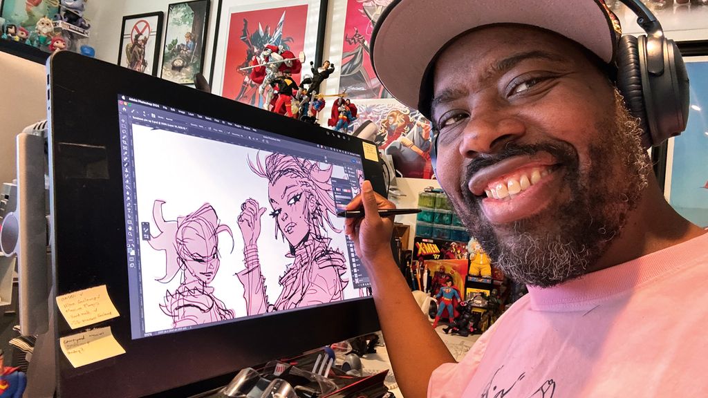 Artist in Residence: peek inside the studio of X-Men ‘97 animator Jerry ...