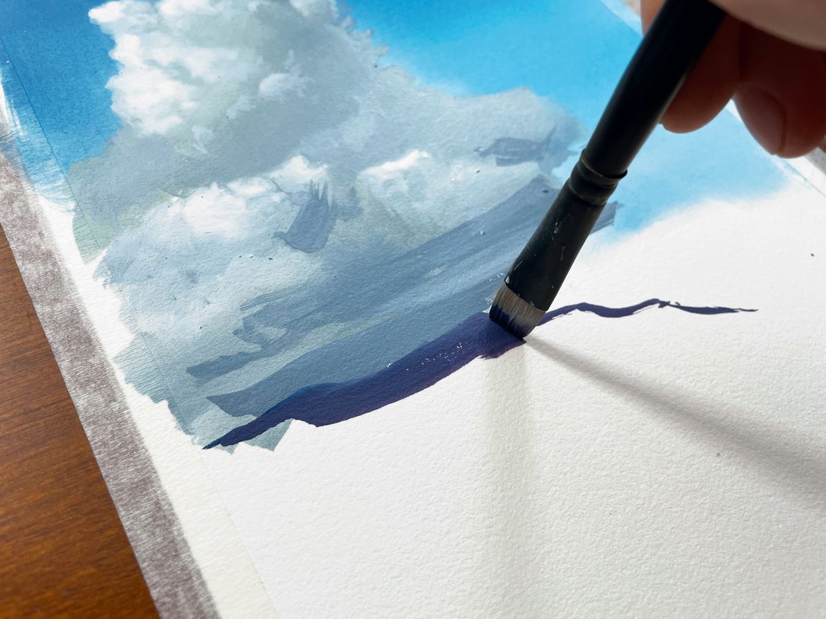 How to paint clouds | Creative Bloq