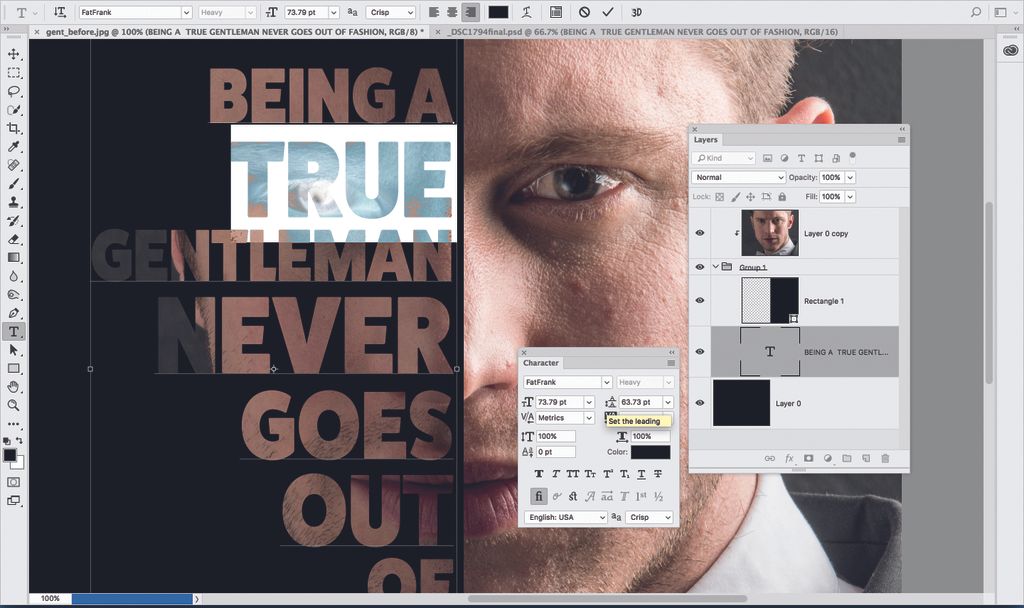 How to use clipping masks to blend images and text | Digital Camera World