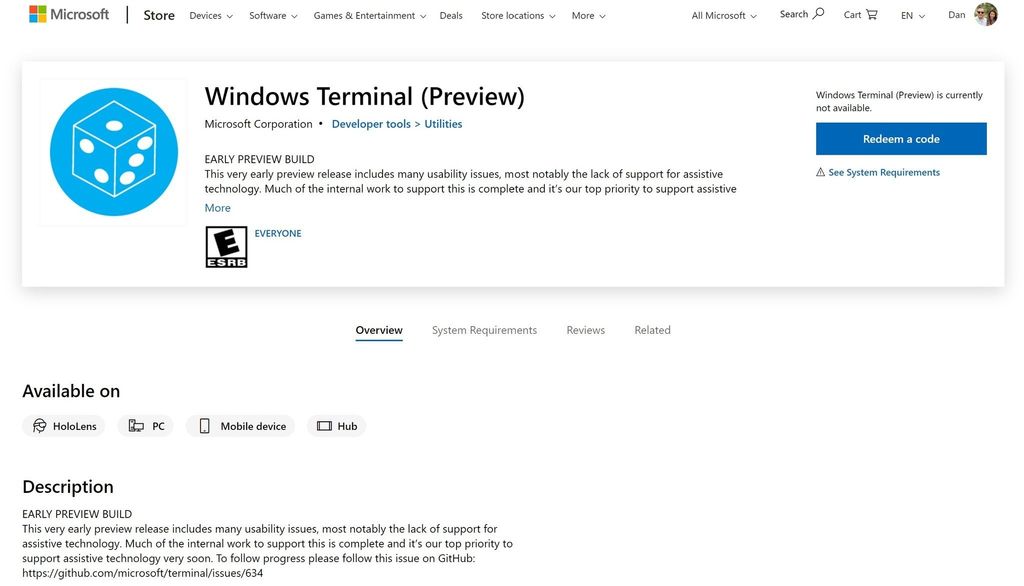 Windows Terminal preview now available in the Microsoft Store | Windows ...