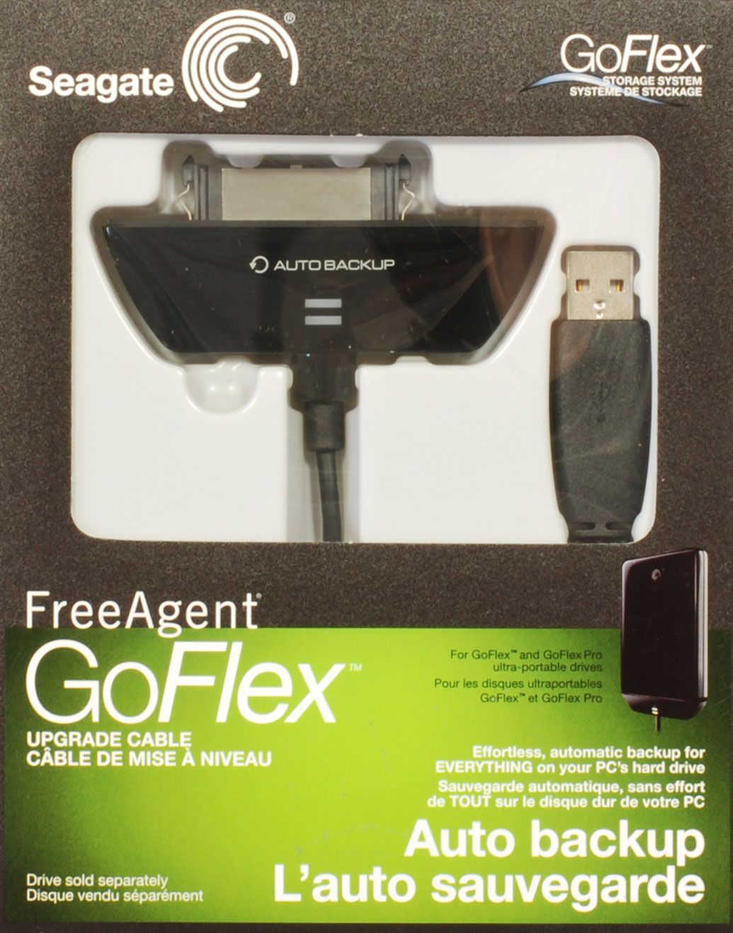 GoFlex Upgrade Cables And Auto Backup - Seagate's FreeAgent GoFlex ...
