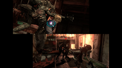 Resident evil 6 split screen - greeto