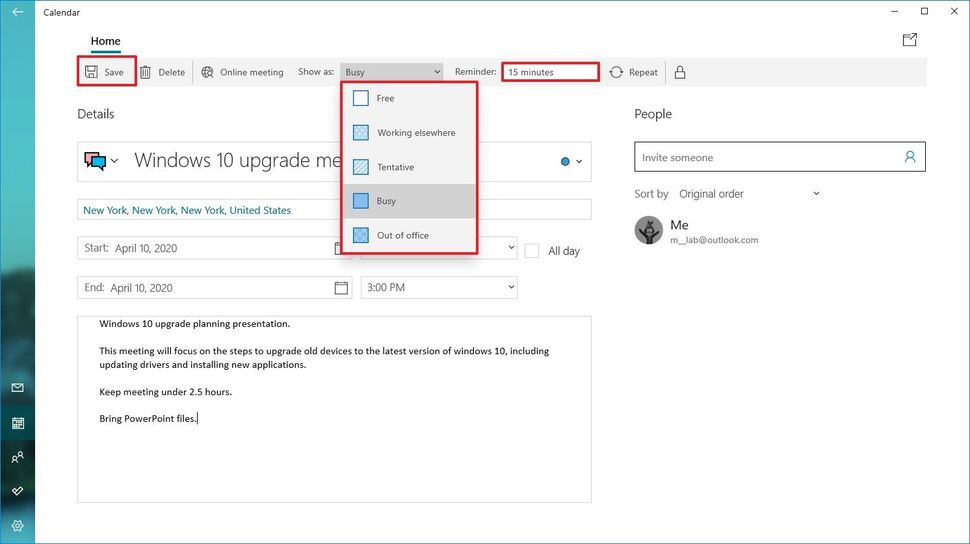 How to use the Windows 10 Calendar app | Windows Central