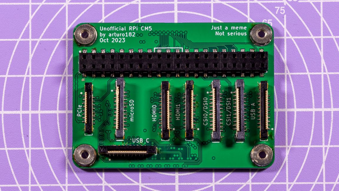 Maker Creates Raspberry Pi CM5 While Waiting for Official Release | Tom ...