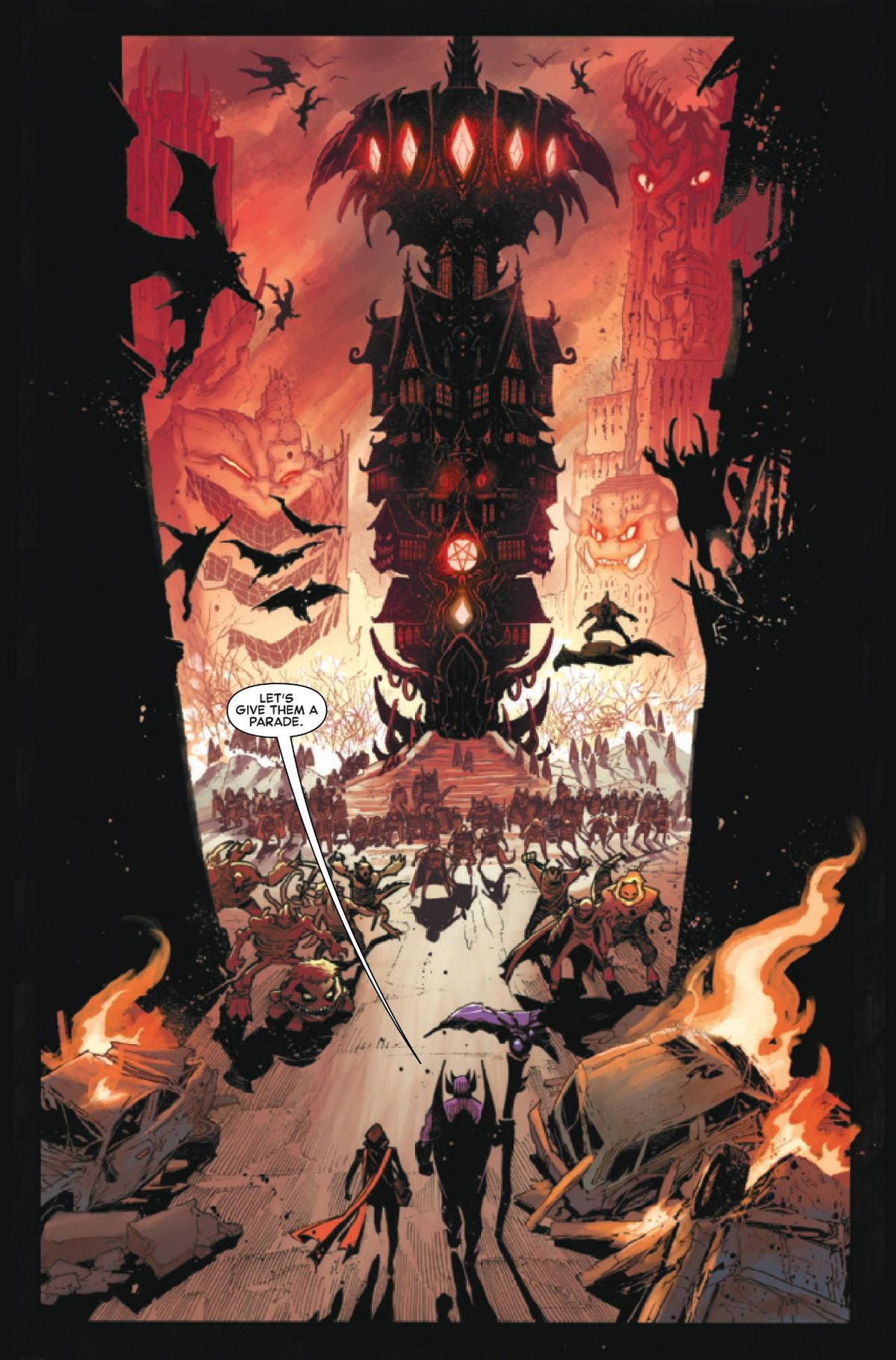 King Chasm takes on Spider-Man and the X-Men in Dark Web Finale preview ...