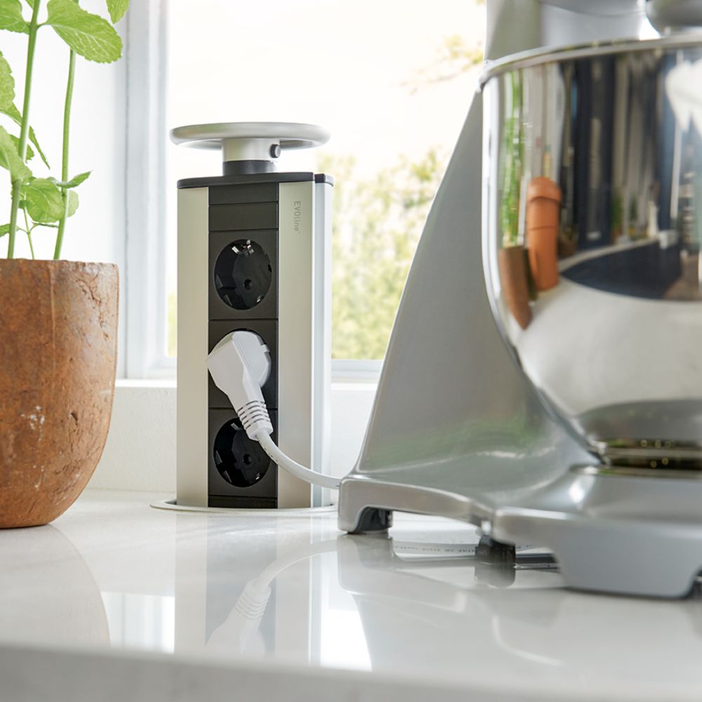 Where do you put sockets on a kitchen island? | Ideal Home