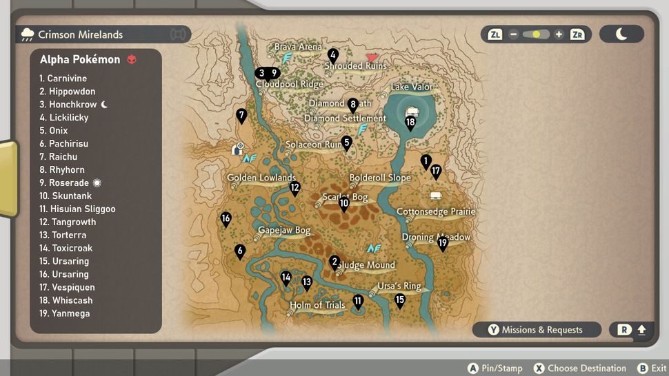 All Alpha Pokémon locations in Legends: Arceus | iMore