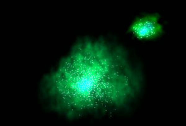 A Cosmic Storm: When Galaxy Clusters Collide | Space