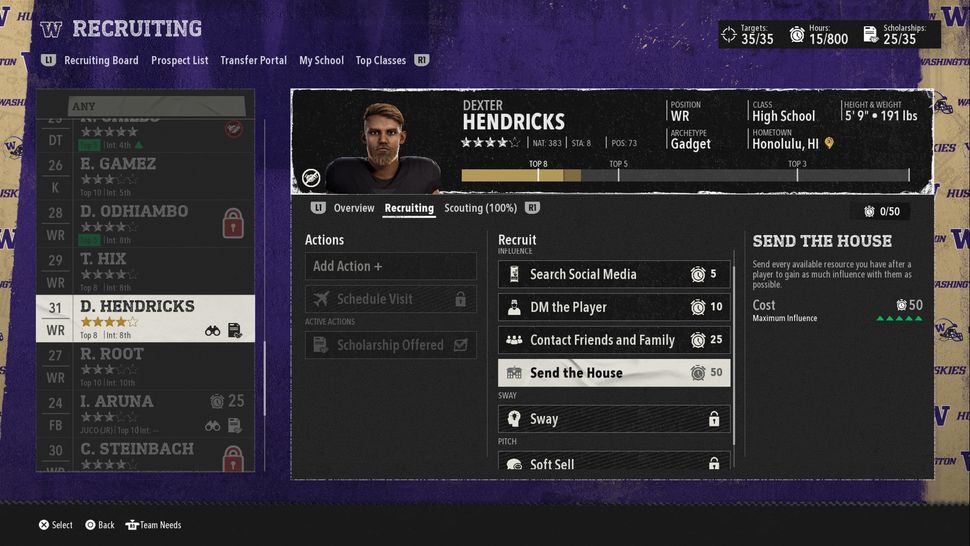 College Football 26 recruiting guide for Dynasty mode | GamesRadar+