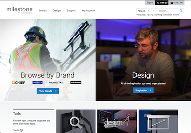 Milestone AV Launches New Unified Website | AVNetwork