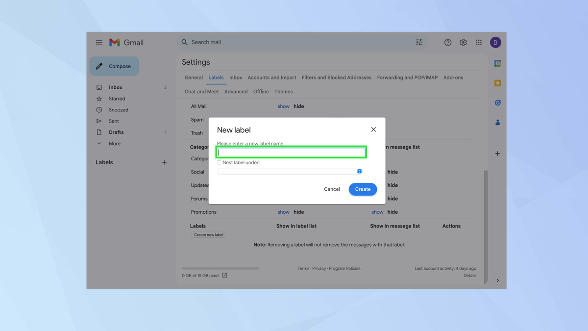 How to create folders in Gmail | Tom's Guide