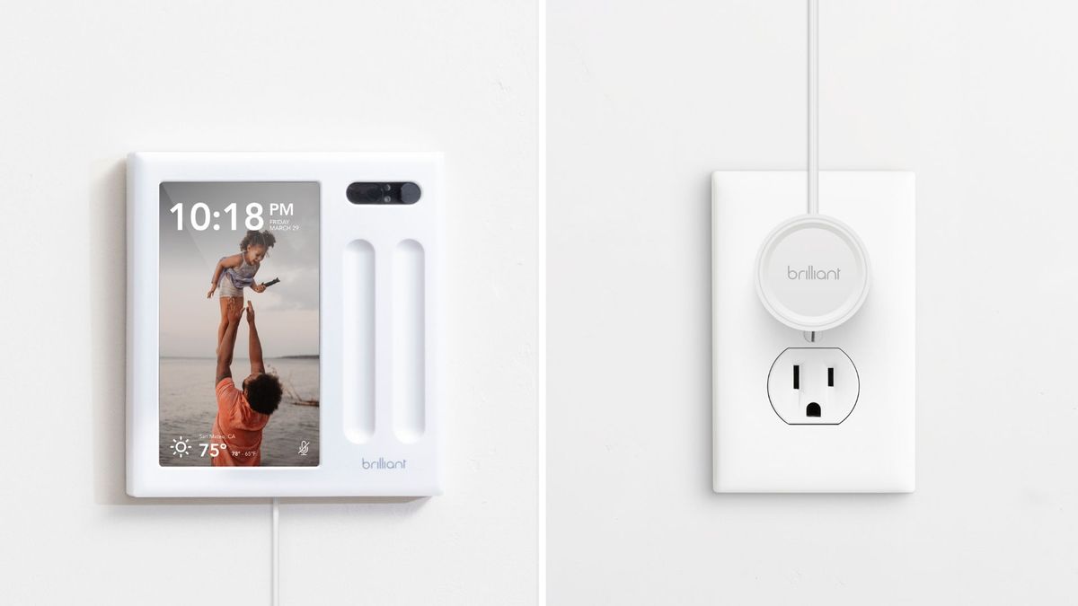 Brilliant touchscreen panel makes any home ready for HomeKit smart ...