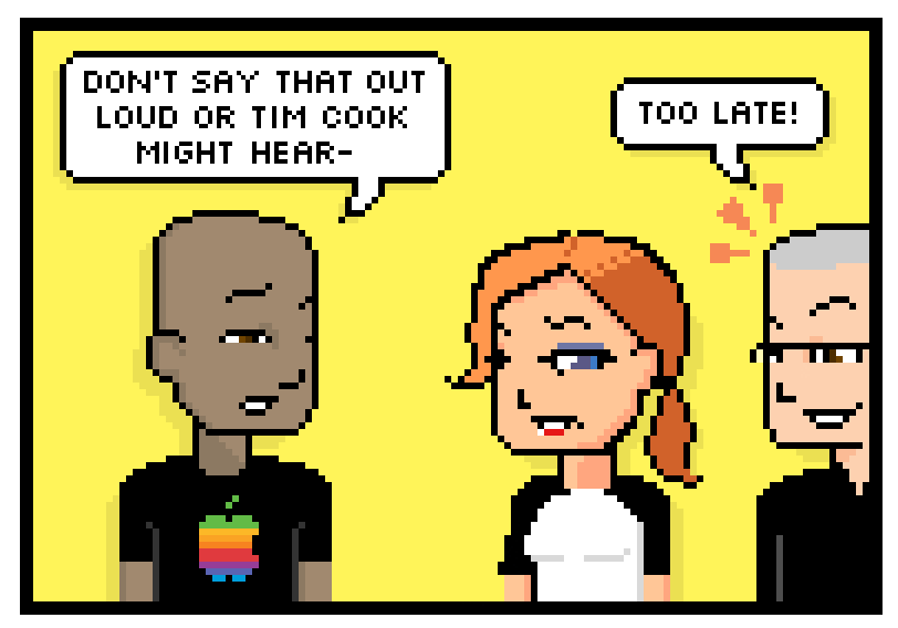 Comic: Dark Mode as a Service | iMore