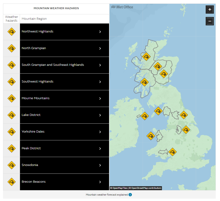 How to read a mountain weather forecast for your hike | Advnture