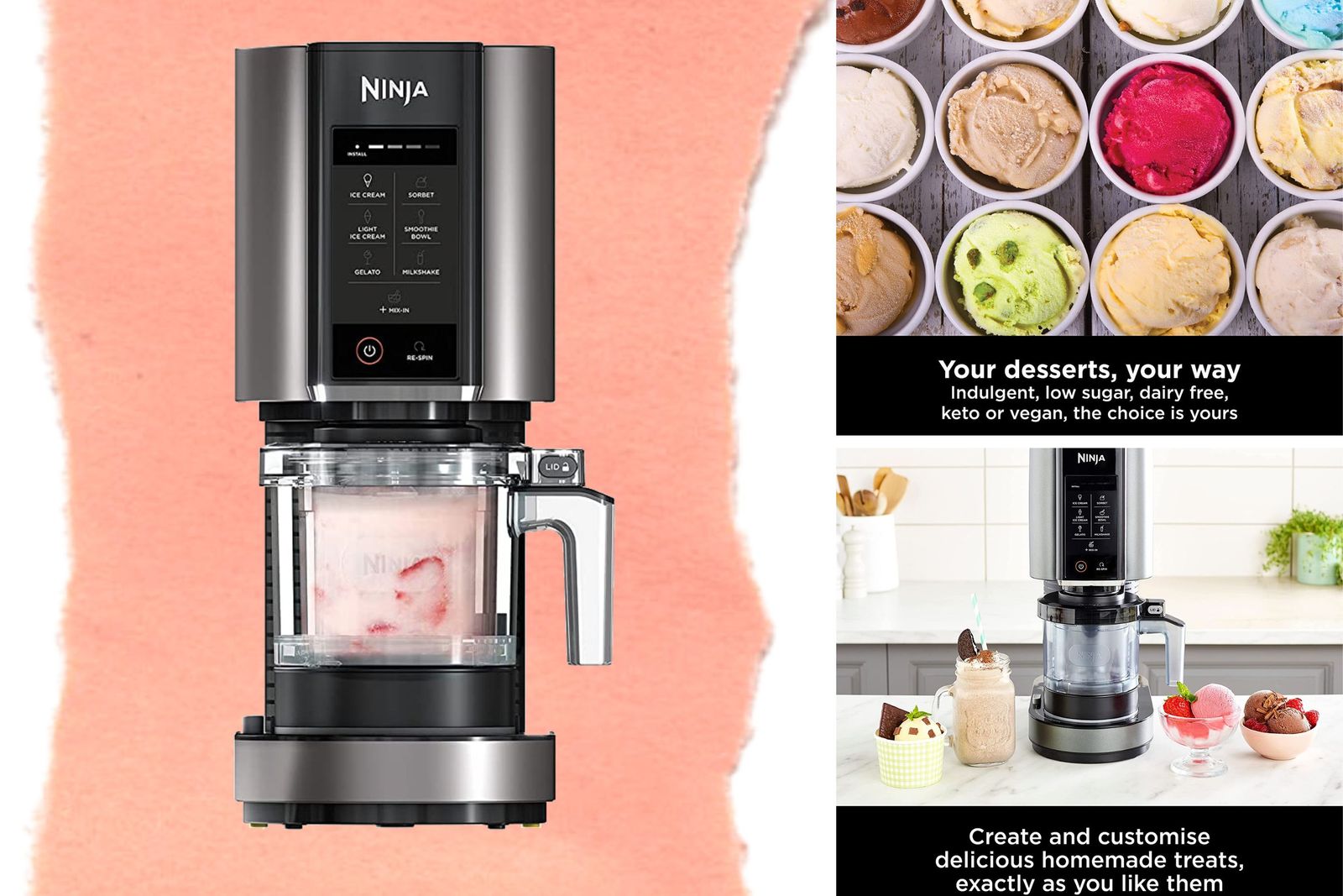 Ninja CREAMi Ice Cream & Frozen Dessert Maker review | GoodtoKnow