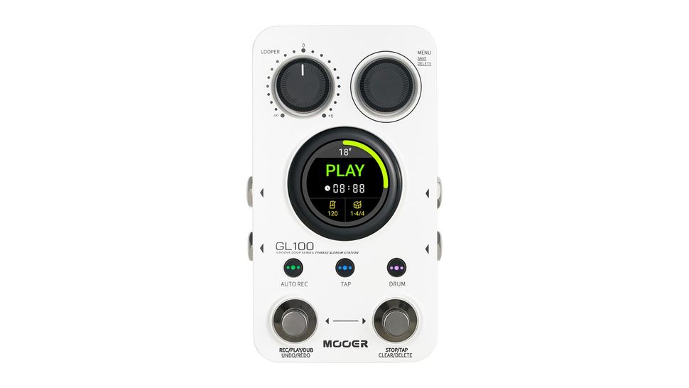 “A feature-packed dual-footswitch stereo phrase looper and drum machine ...