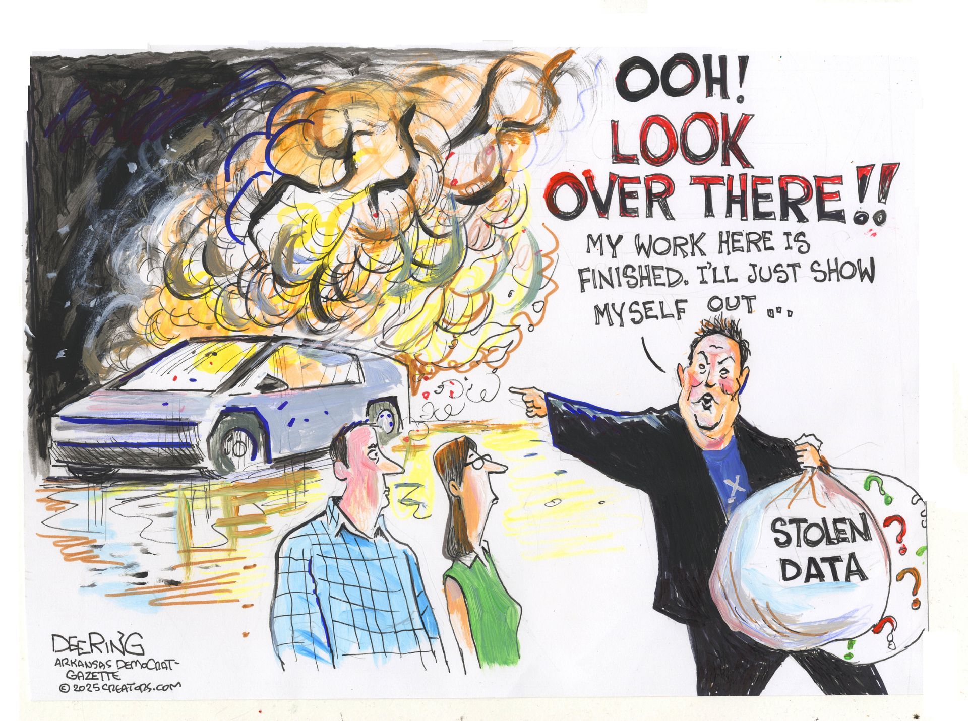 Elon Musk departs the White House | June 2 editorial cartoons | The Week