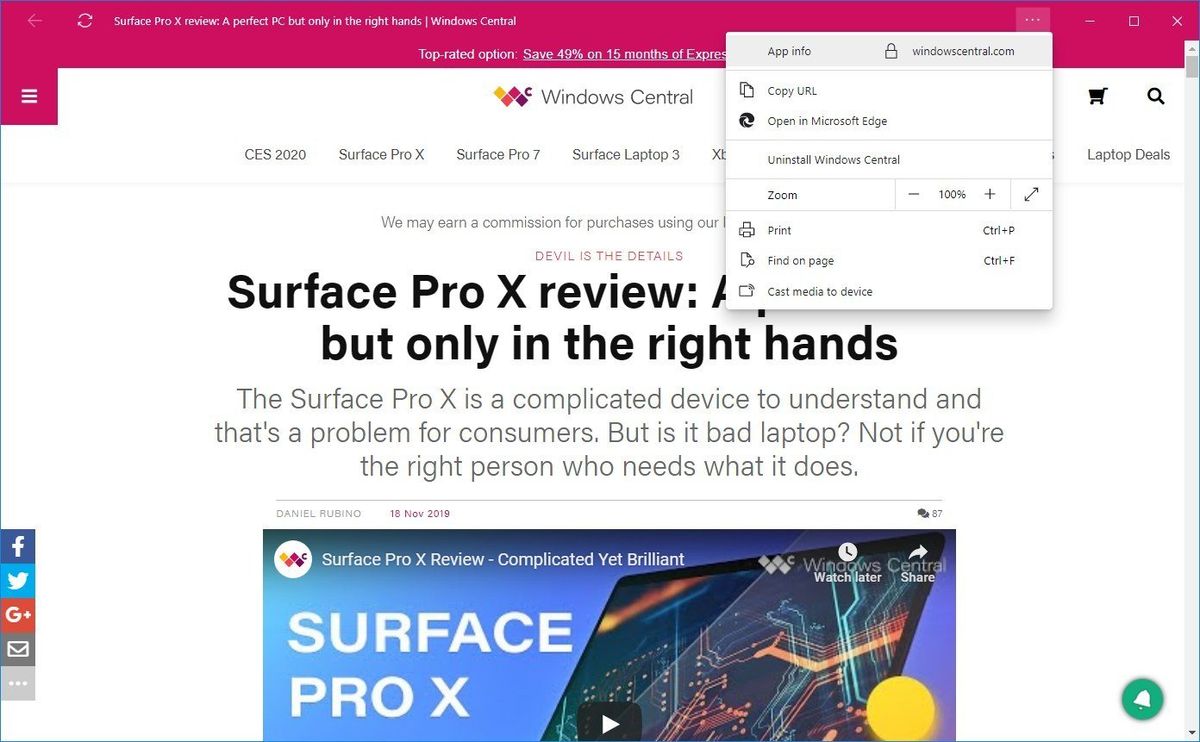 10 best features available with Microsoft Edge Chromium | Windows Central