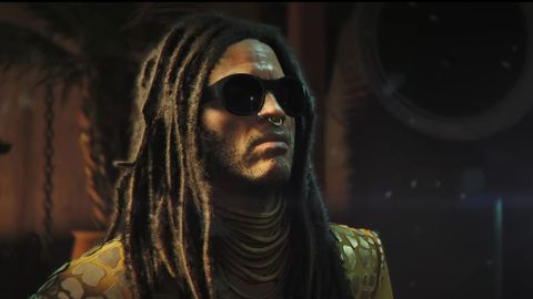 Lenny Kravitz feeds his foes to alligators in latest 007 First Light ...