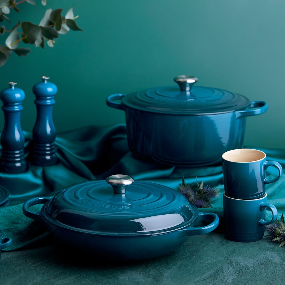 Le Creuset Teal is latest addition to iconic cookware collection ...