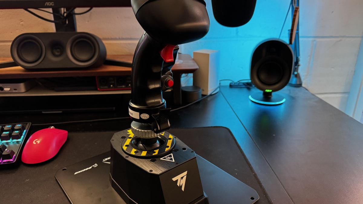 Thrustmaster AVA F/A-18 Super Hornet review: an essential flight stick ...