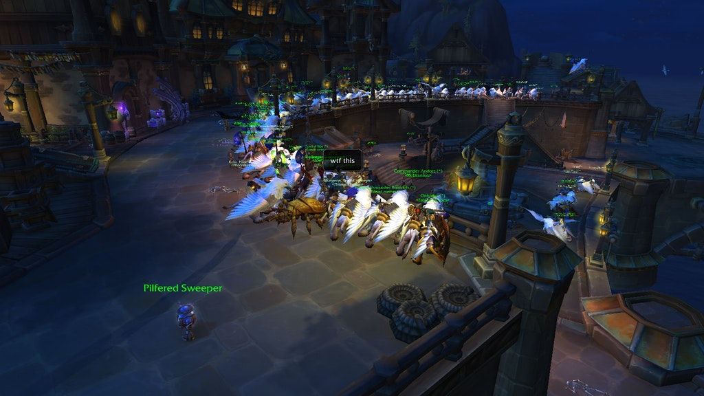 Watch these WoW players pull off an incredible aerial ambush to repel a ...
