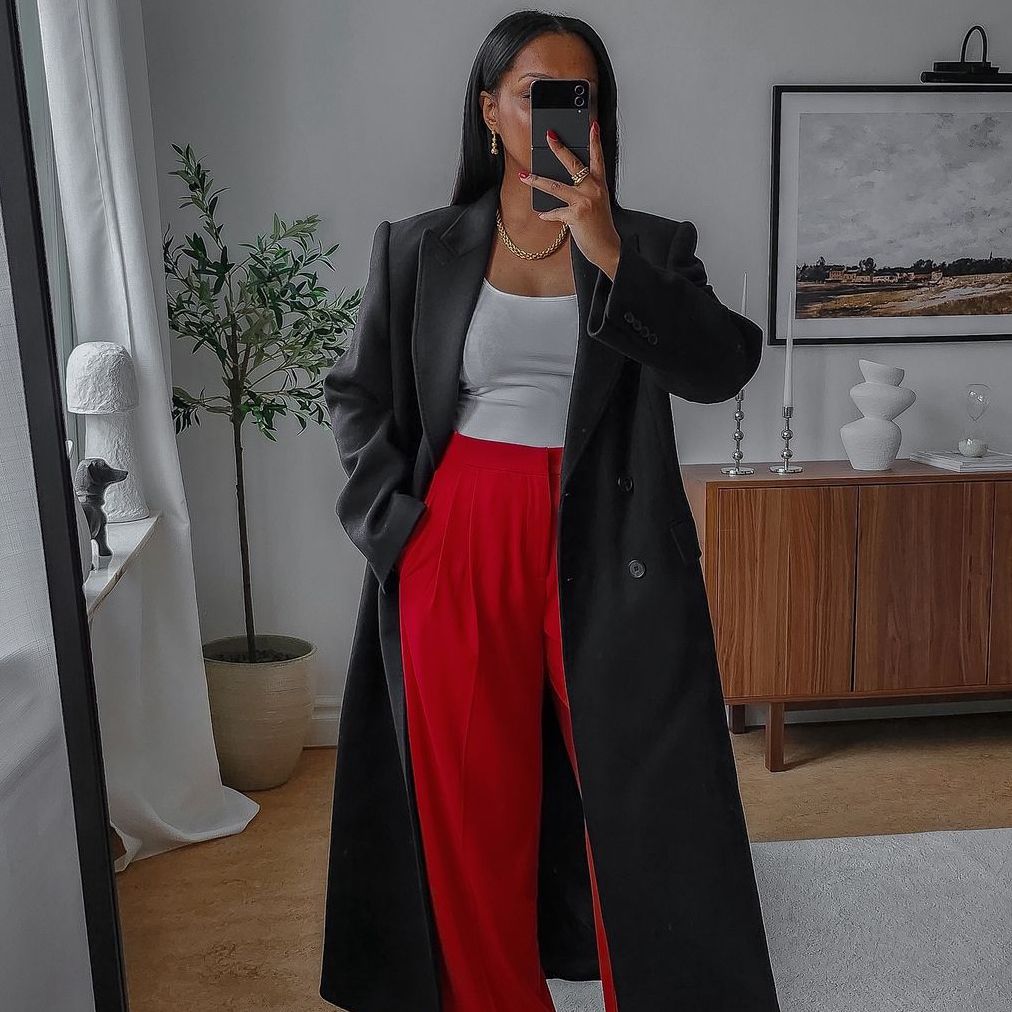 17 Pairs of Red Trousers That Will Spice Up Your Spring Outfits | Who ...