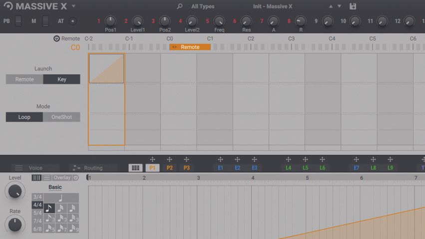 How to create a pumping riser using Massive X's dual noise oscillators ...